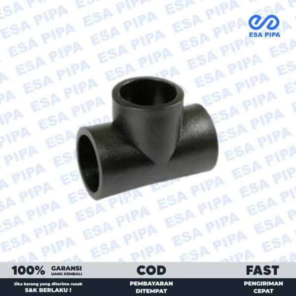Jual Socket Equal Tee HDPE (Tee) - ESA PIPA