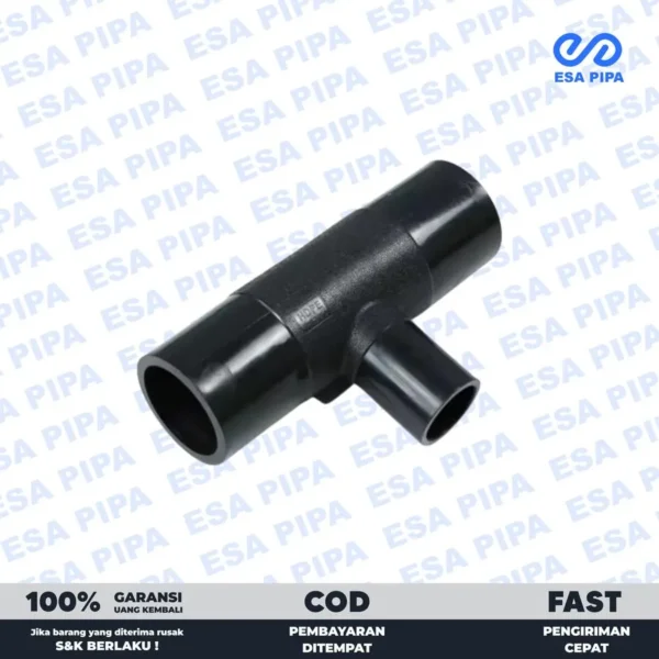 Jual Spigot Reducer Tee HDPE (Tee Verloop) - ESA PIPA