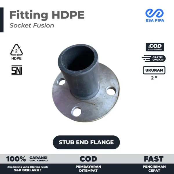 Jual Stub End Flange HDPE - ESA PIPA